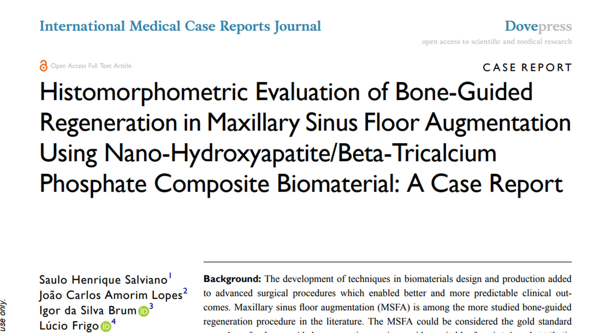 Histomorphometric Evaluation Of Bone Guided Regeneration In Maxillary Sinus Floor Augmentation